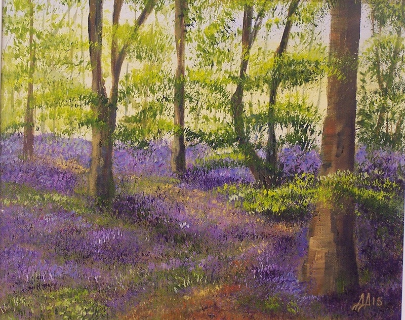 Wittenham Clumps, Ana Allen – Wallingford & District Art Club
