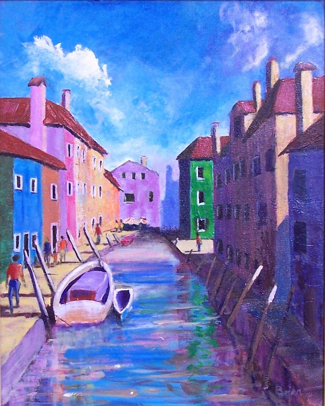 Rabbits Hill Ewelme, Brian Butcher – Wallingford & District Art Club