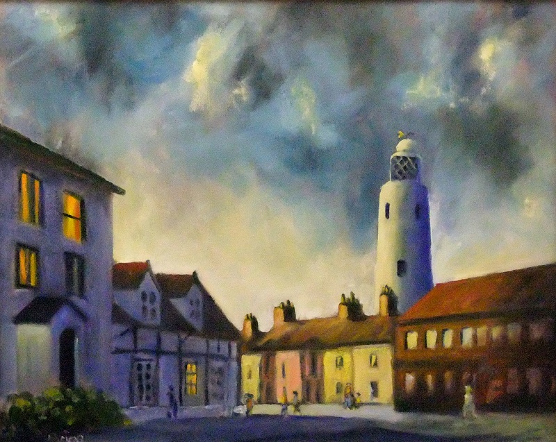 Rabbits Hill Ewelme, Brian Butcher – Wallingford & District Art Club