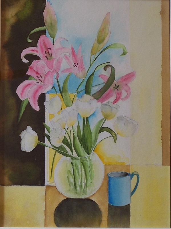 Rabbits Hill Ewelme, Brian Butcher – Wallingford & District Art Club