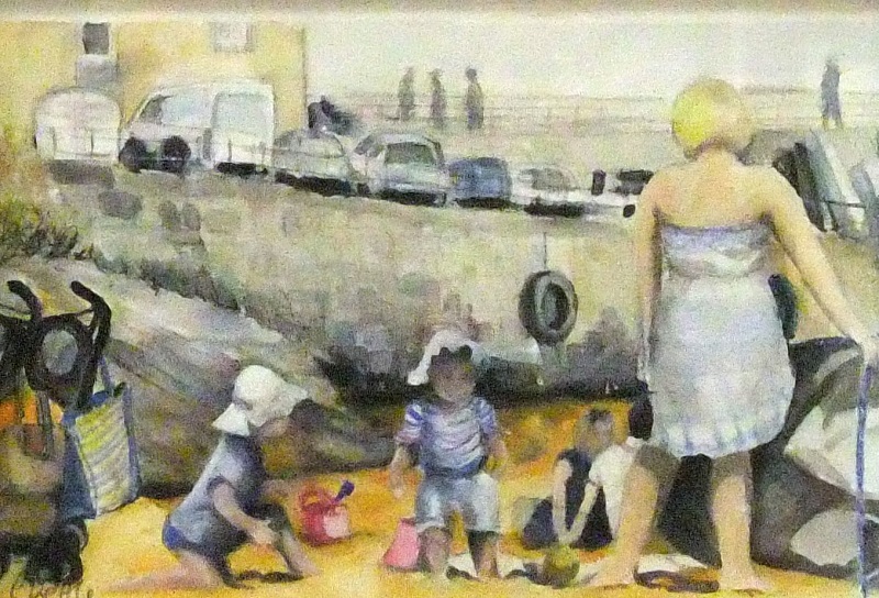 Summer fields, Carole Kettle – Wallingford & District Art Club