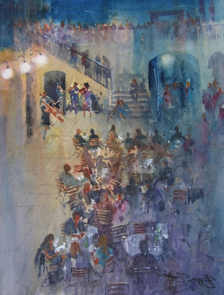 ARCHIVE: November demo: An Active Street Scene in Watercolour ...