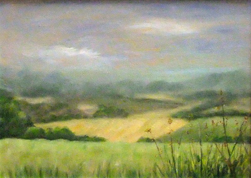 Wittenham Clumps, Ana Allen – Wallingford & District Art Club