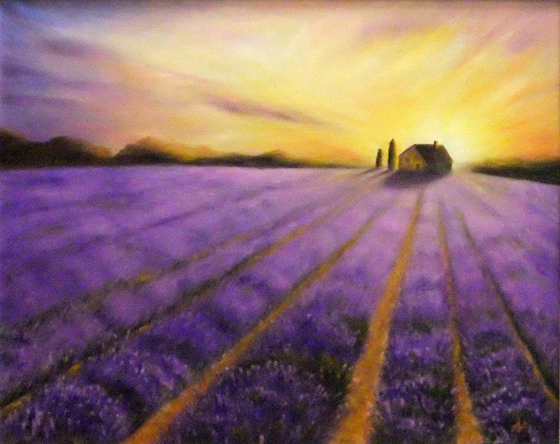Wittenham Clumps, Ana Allen – Wallingford & District Art Club