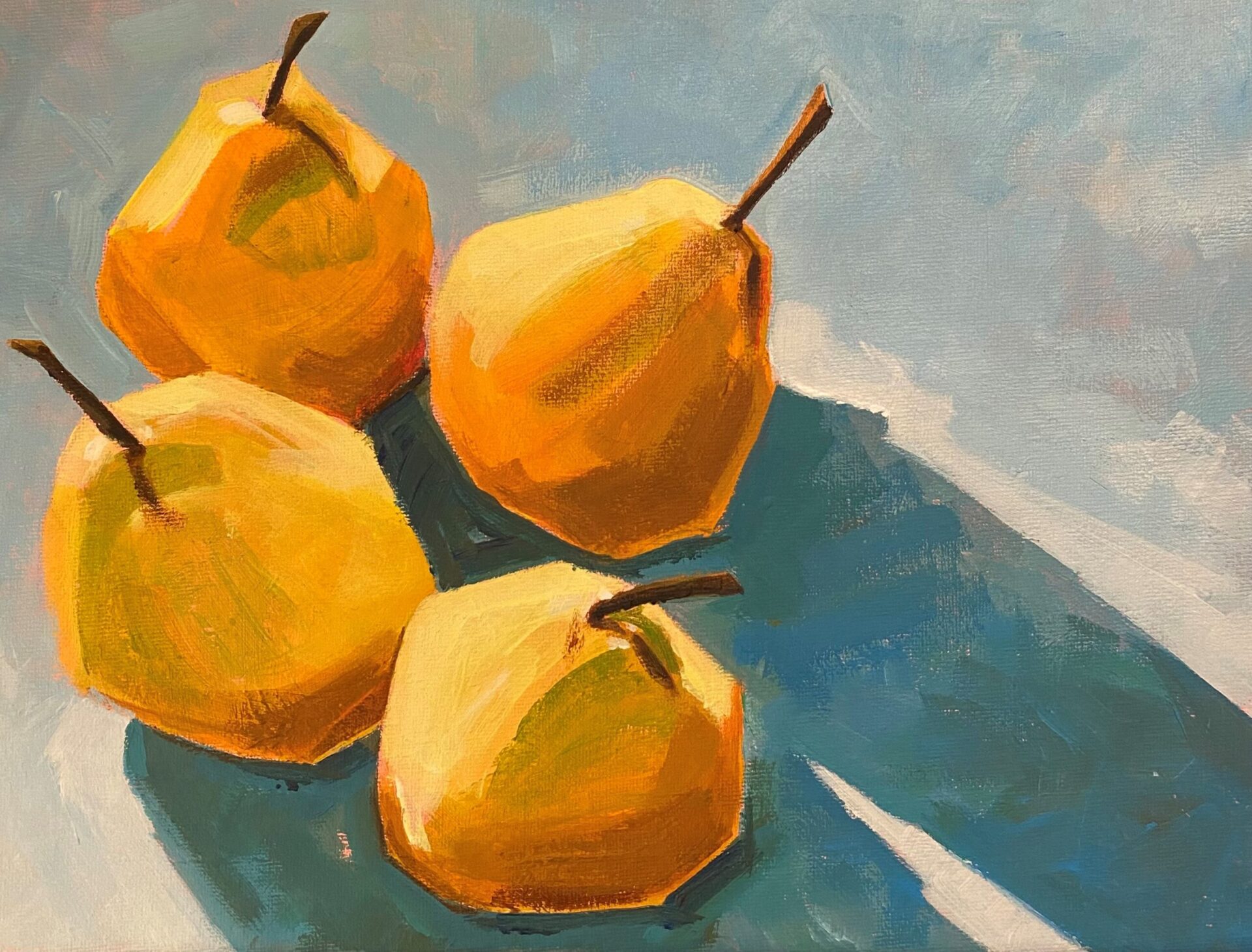 Wittenham Clumps, Mark Wood – Wallingford & District Art Club