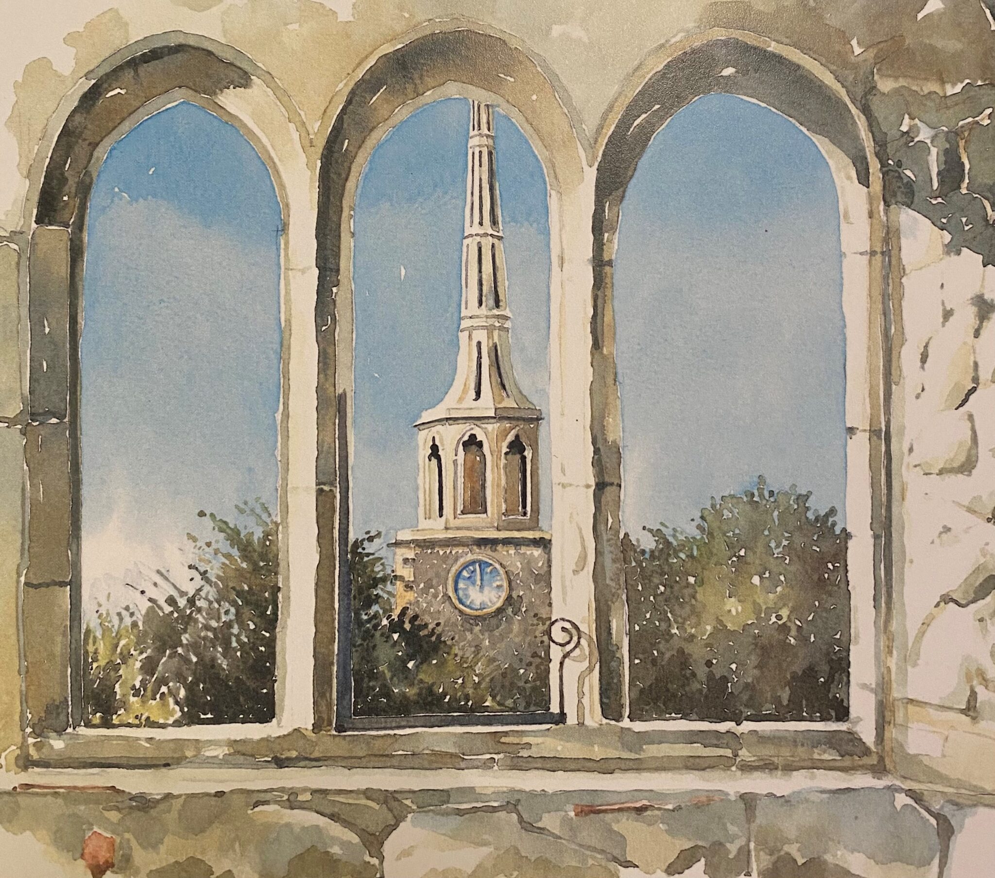 Wittenham Clumps, Mark Wood – Wallingford & District Art Club