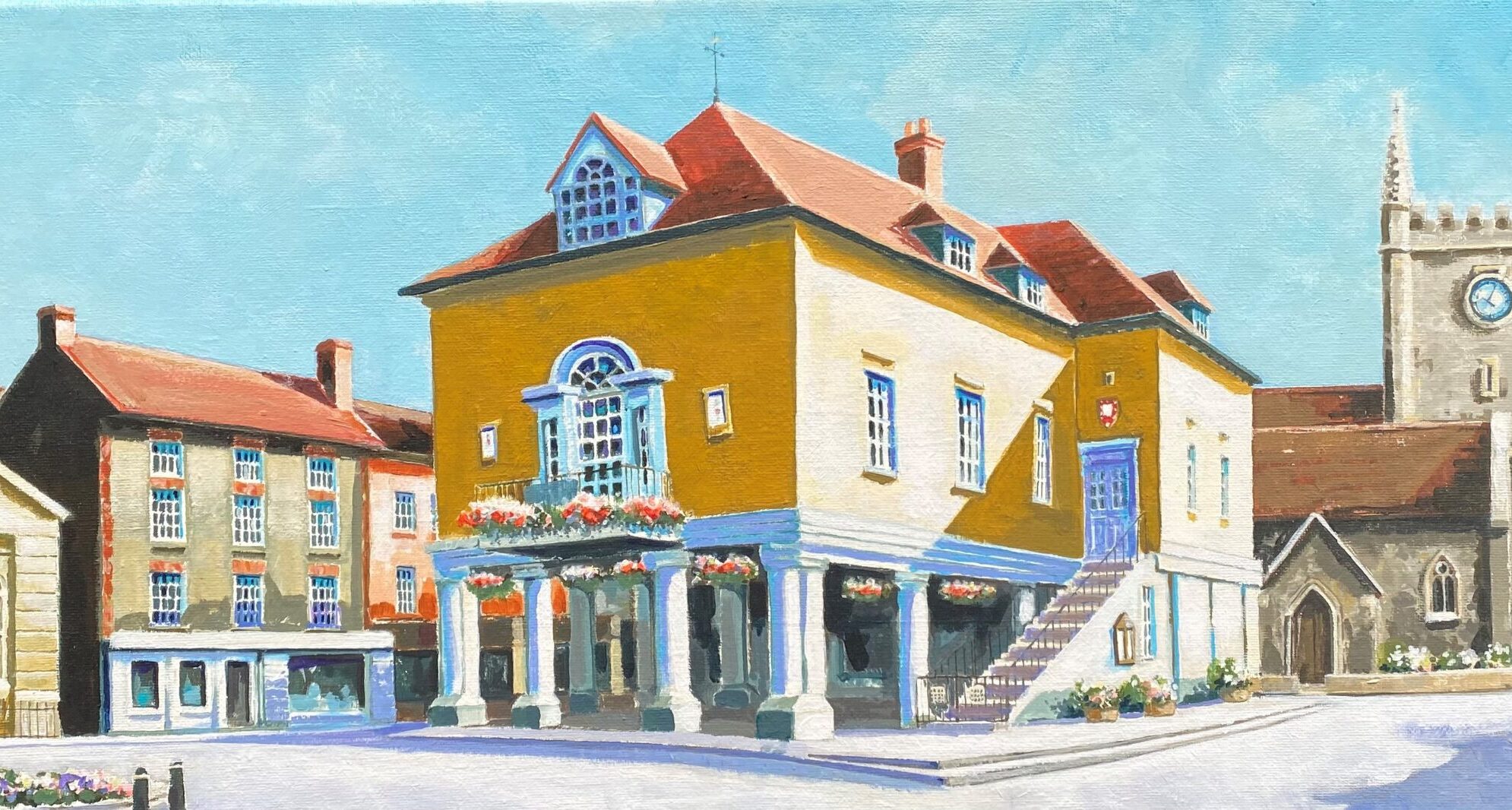 Wittenham Clumps, Mark Wood – Wallingford & District Art Club