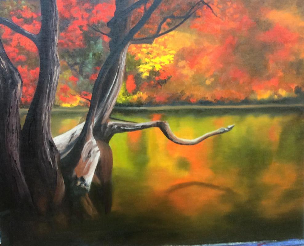 Lara and Alfo, David Booth – Wallingford & District Art Club