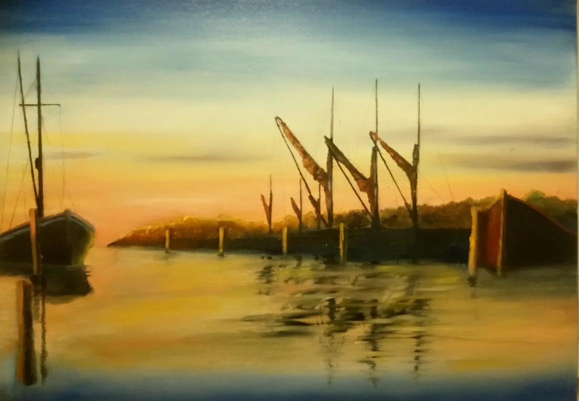 Lara and Alfo, David Booth – Wallingford & District Art Club