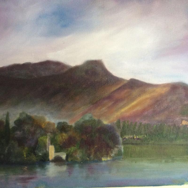 Lara and Alfo, David Booth – Wallingford & District Art Club