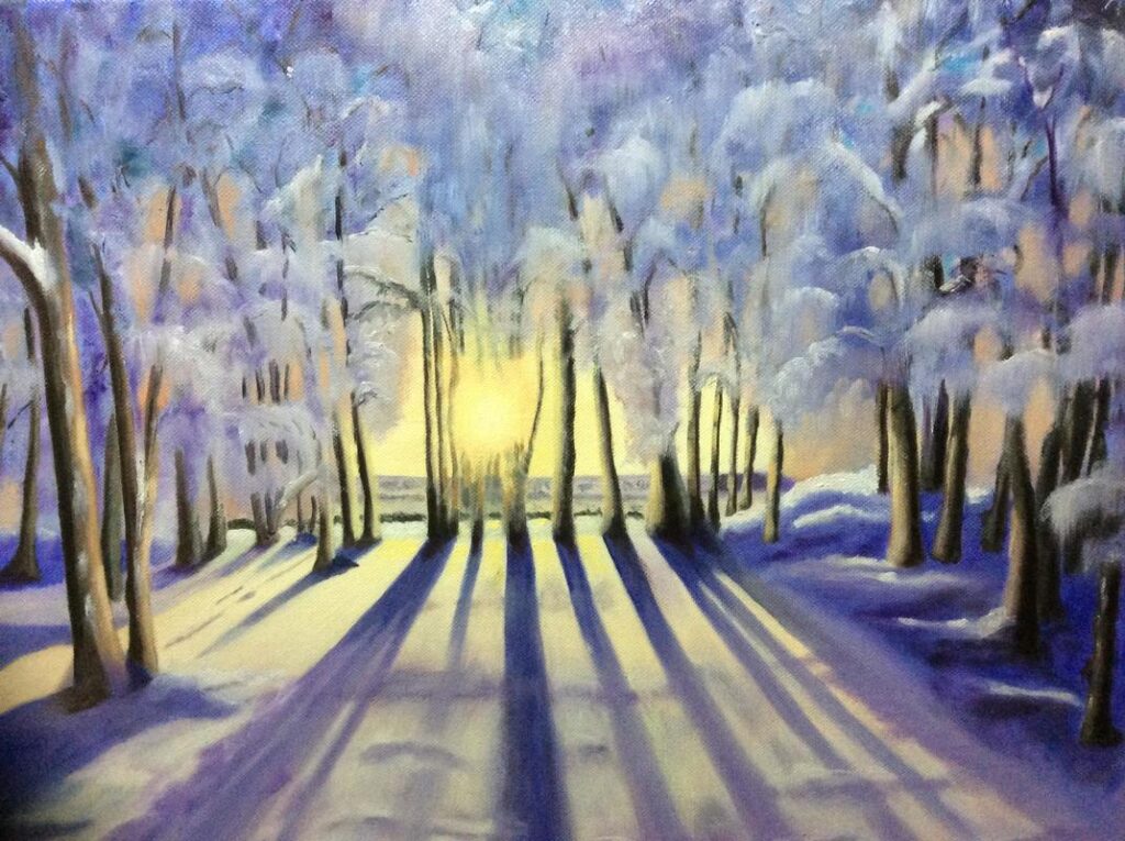 Lara and Alfo, David Booth – Wallingford & District Art Club