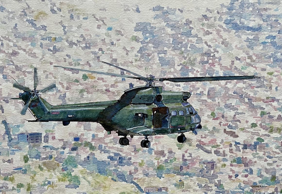 Untitled landscape, Kevin Emmerson – Wallingford & District Art Club