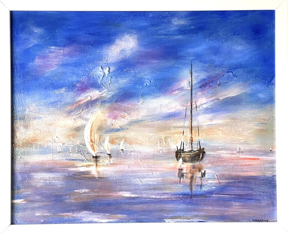 Untitled landscape, Kevin Emmerson – Wallingford & District Art Club