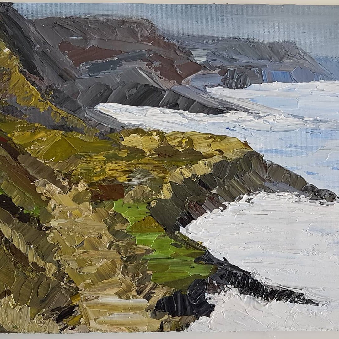 Stormy moor, Nicola Webb – Wallingford & District Art Club