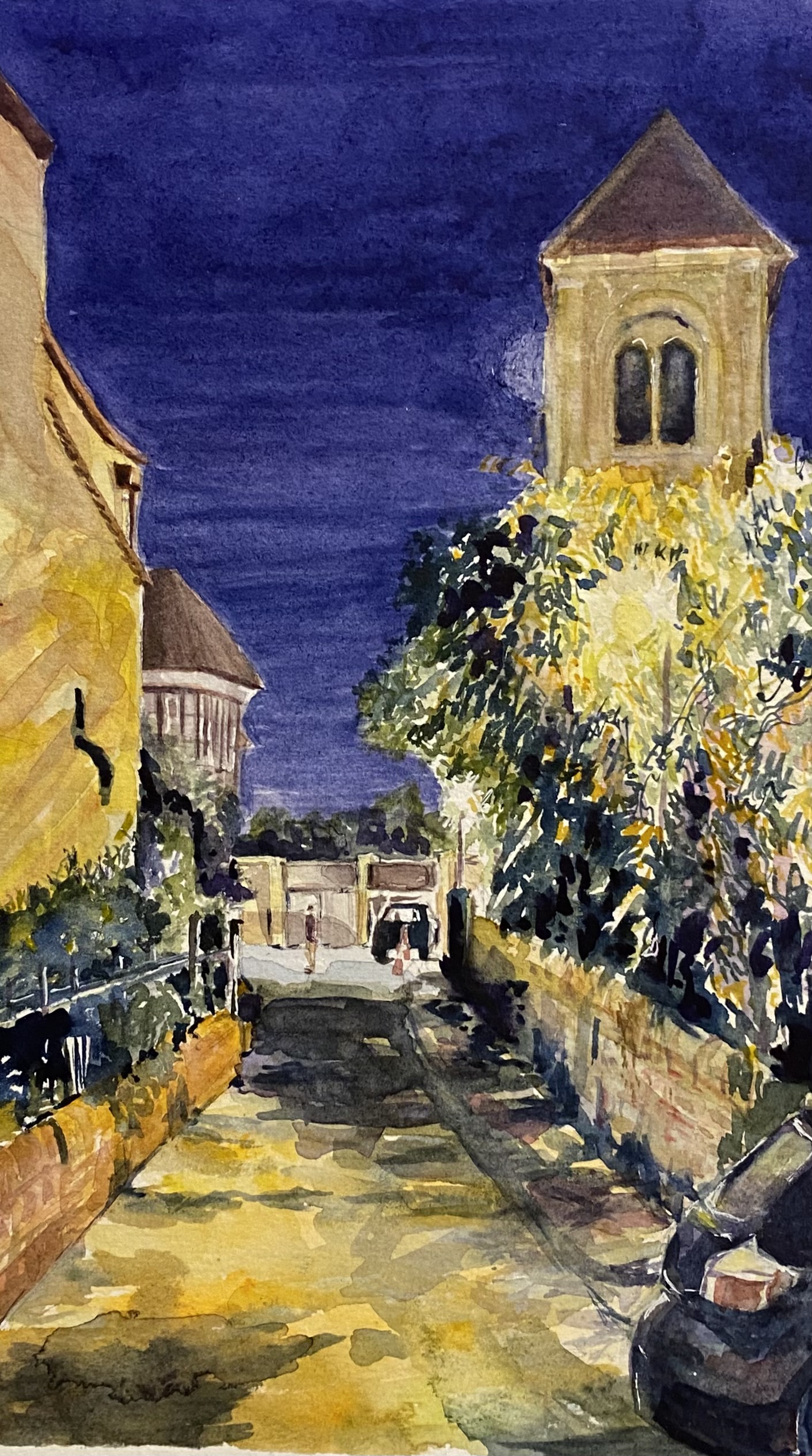 Summer garden, Carole Kettle – Wallingford & District Art Club