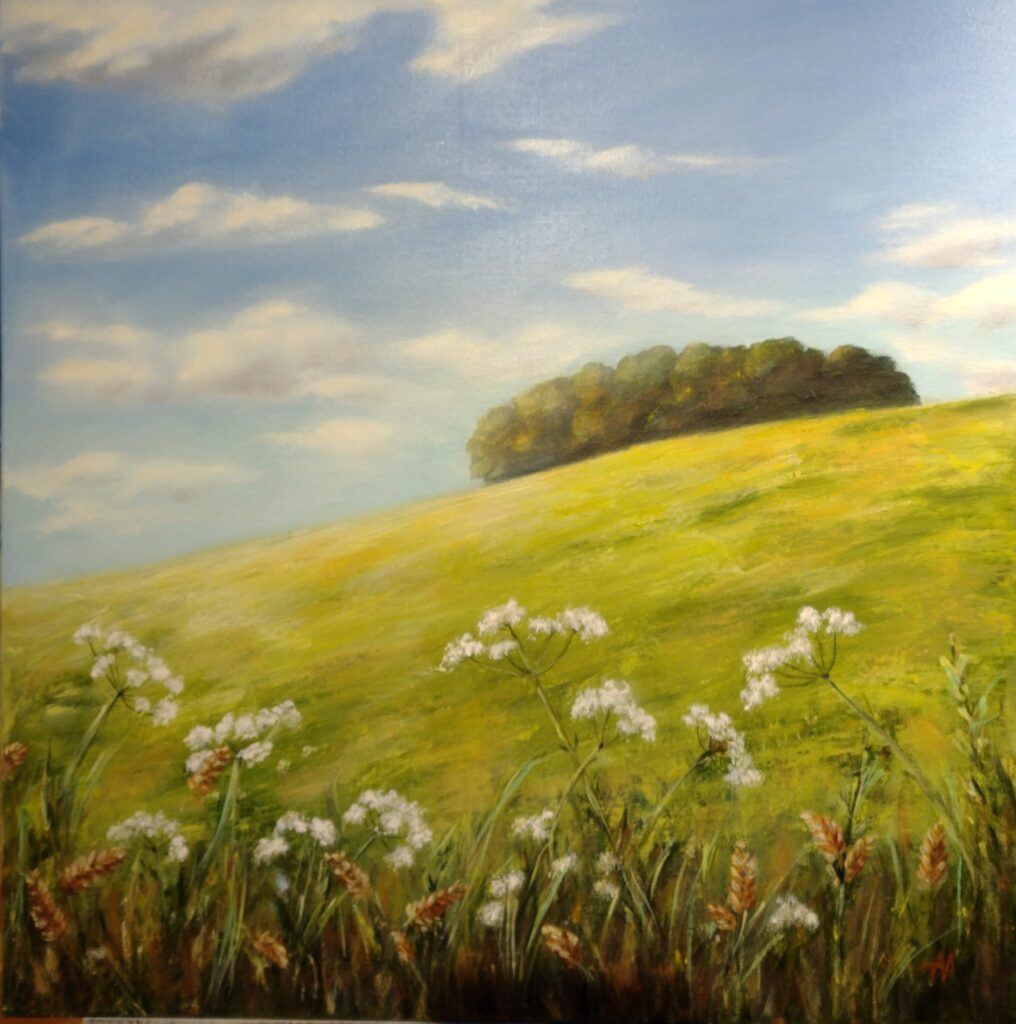 Wittenham Clumps, Ana Allen – Wallingford & District Art Club