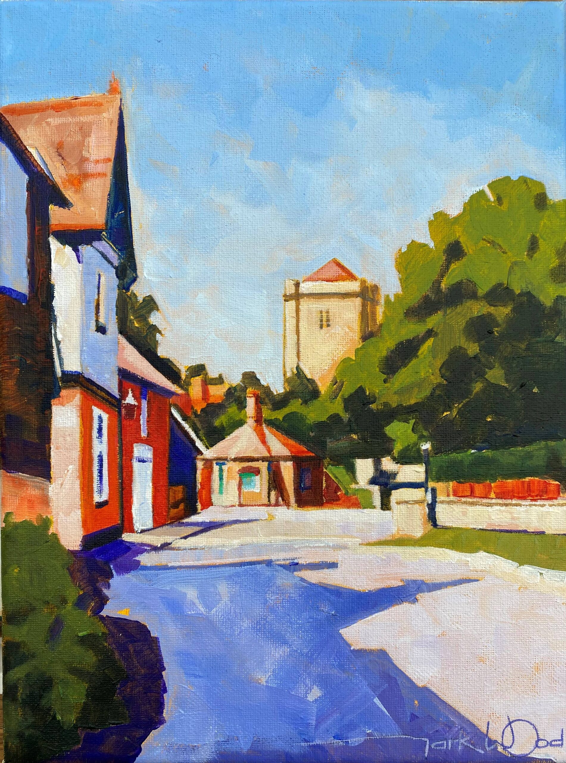 Wittenham Clumps, Mark Wood – Wallingford & District Art Club