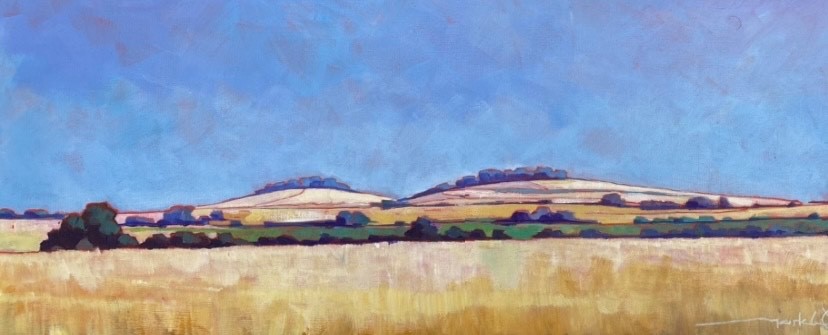 Wittenham Clumps, Mark Wood – Wallingford & District Art Club