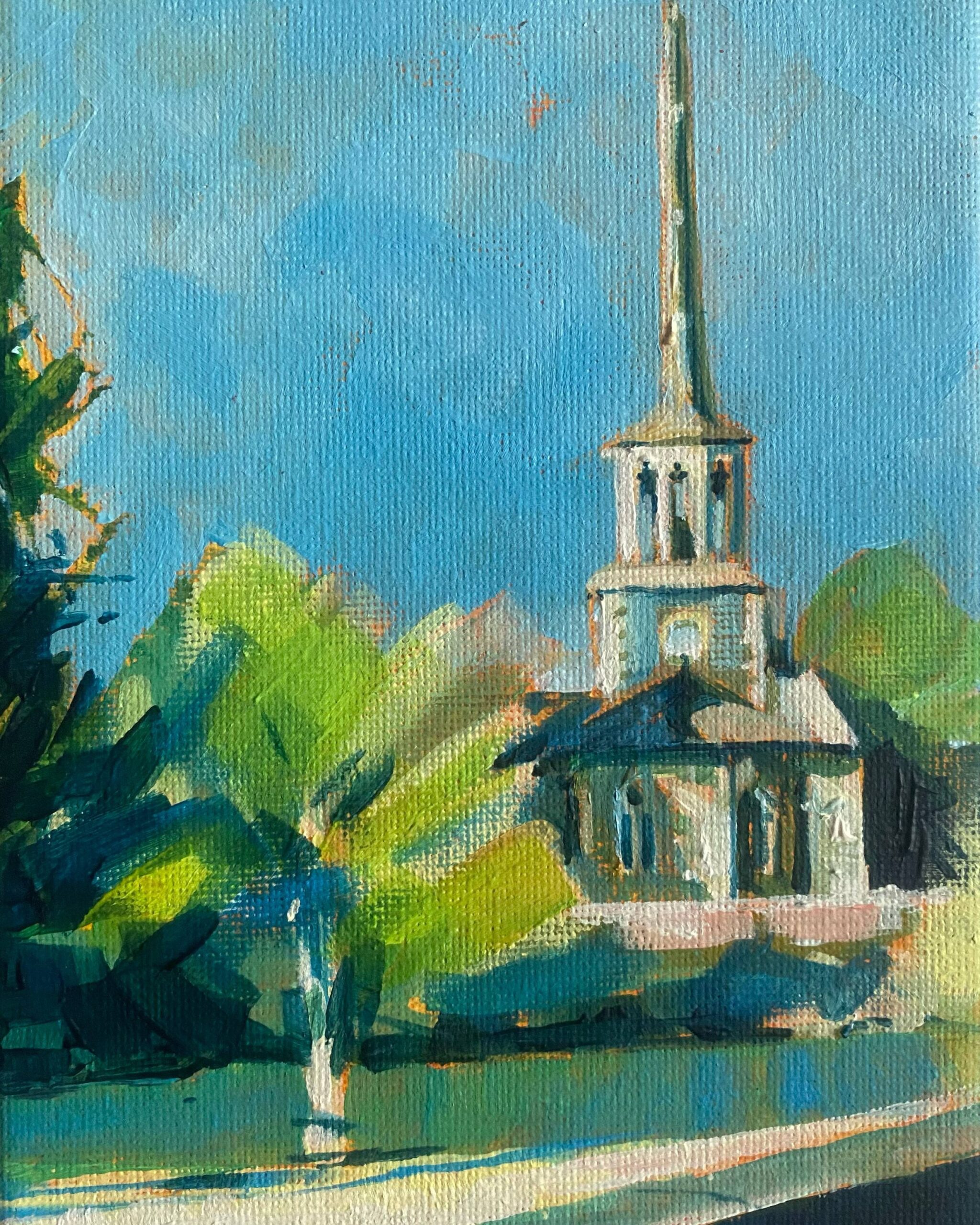 Wittenham Clumps, Mark Wood – Wallingford & District Art Club