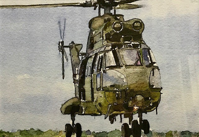 Untitled landscape, Kevin Emmerson – Wallingford & District Art Club