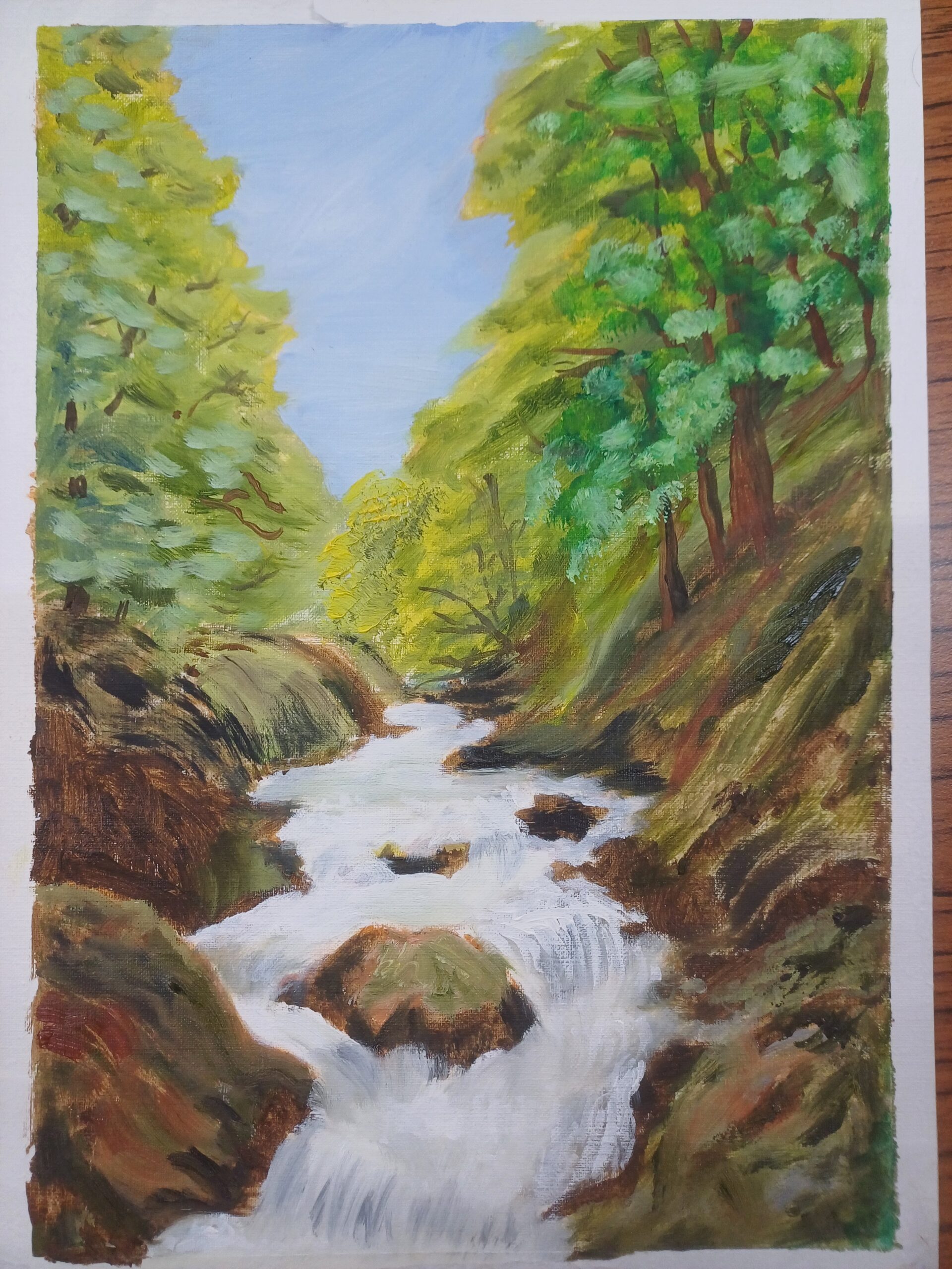 Burst of Spring, Pat Charles – Wallingford & District Art Club